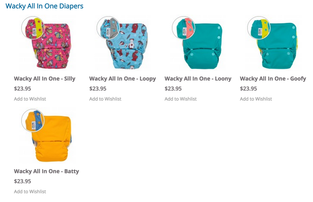 GroVia Wacky Cloth Diapers Reduce Production Waste